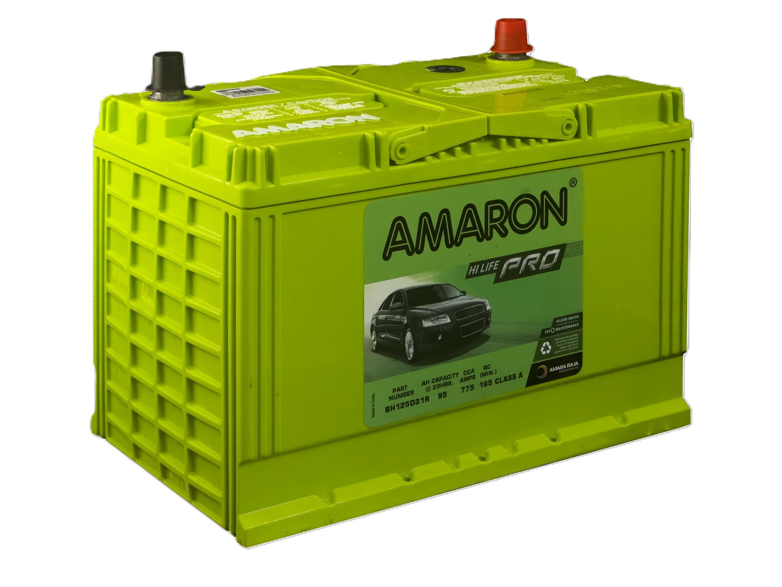 Amaron BH125D31R Hi-Life Pro 95Ah Battery | Longevity & Power