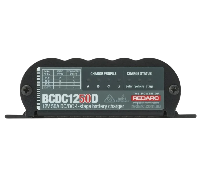 REDARC BCDC Classic Under Bonnet 50A DC Battery Charger